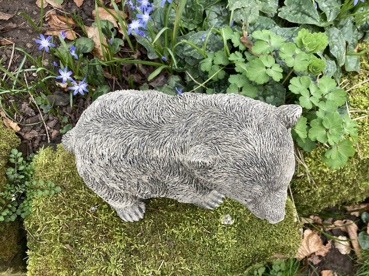 STONE GARDEN STANDING BEAR CUB ORNAMENT STATUE GIFT – Ferney Heyes ...