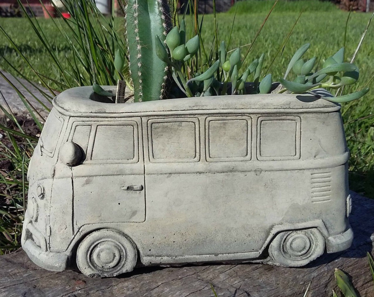 STONE GARDEN SMALL VW CAMPER VAN VEHICLE PLANTER POT – Ferney Heyes ...